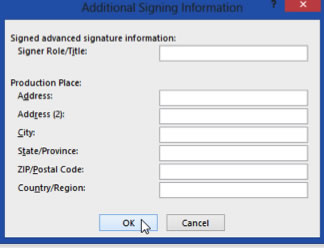 Digital Signature in Microsoft Excel | Training Connection