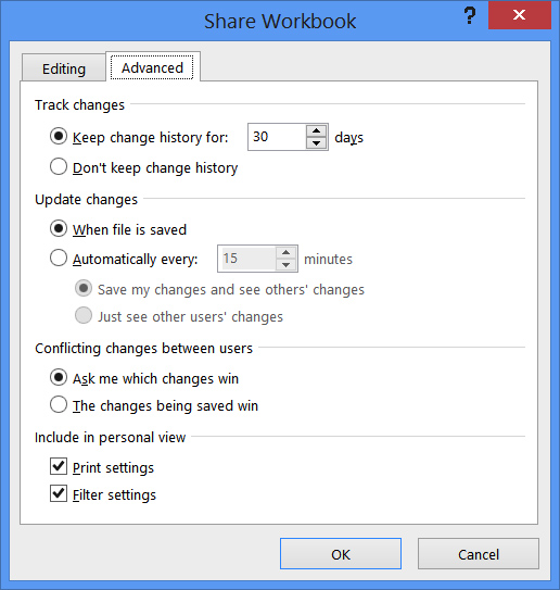 Tracking Change Options in Microsoft Excel | Training Connection