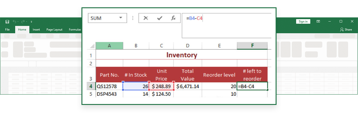 Editing And Copying Formulas In Excel Excel Formula Tutorial