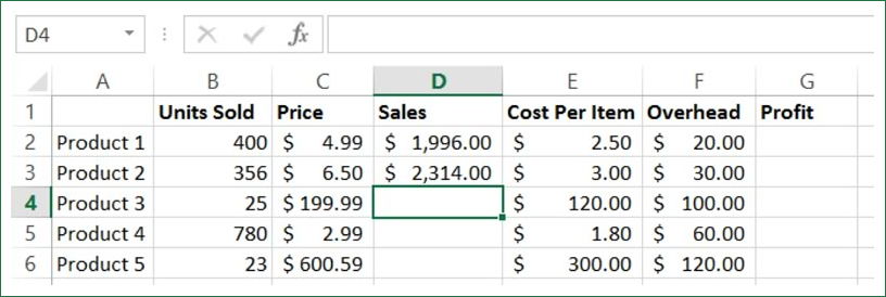 Excel Multiple Cell References | Training Connection