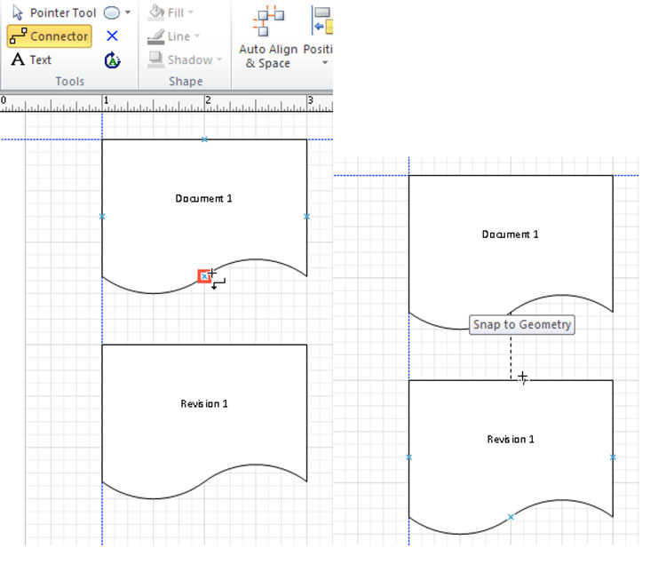 Your First Visio Drawing Training Connection